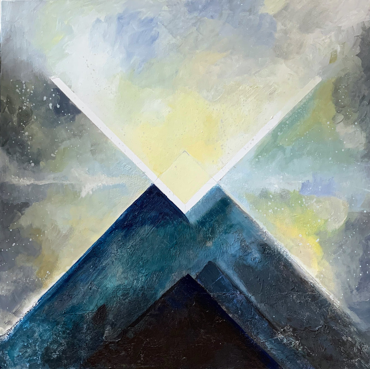 Genesis - Separation Light from Darkness – Sarit Dekundy Art Gallery